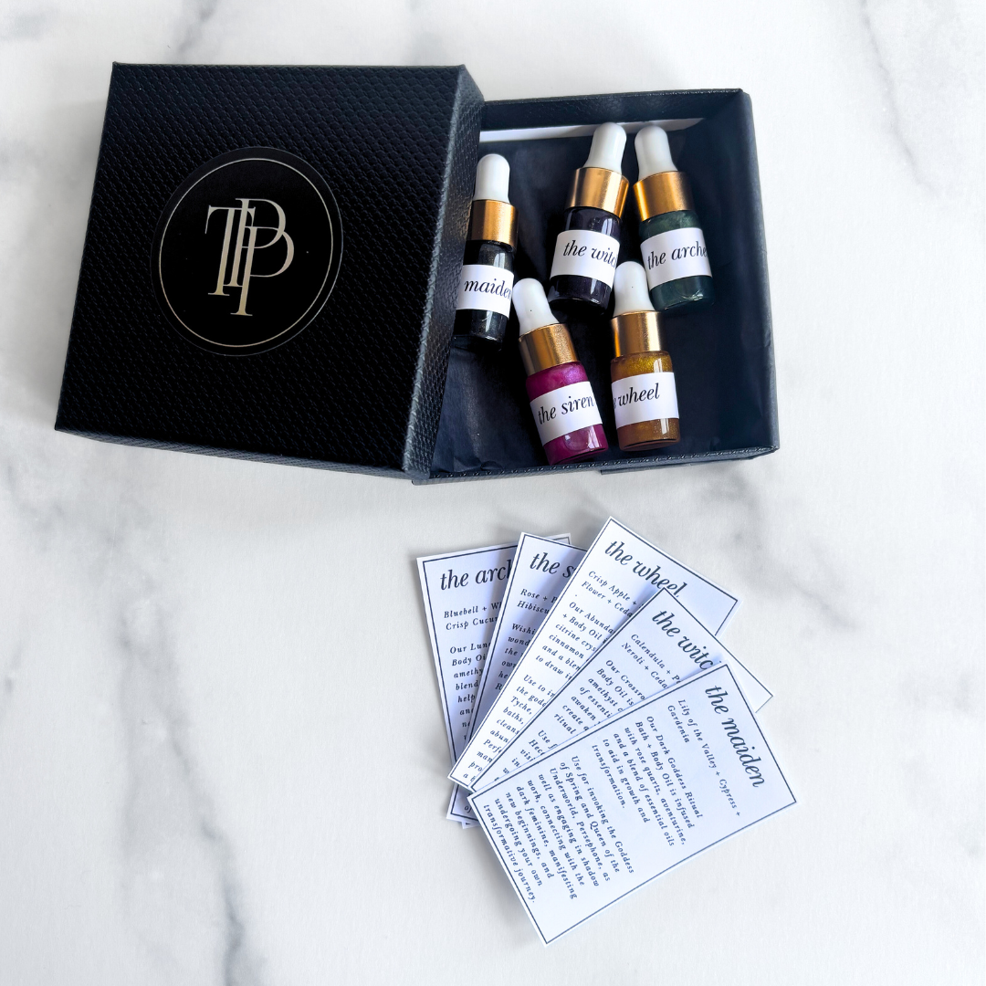 Ritual Bath + Body Oil Sample Sets {New Fragrances Added} – The Poison Path
