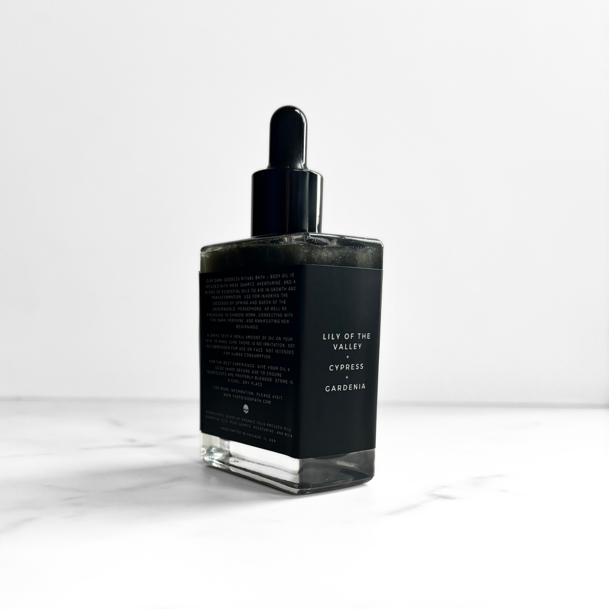 The Maiden | Dark Goddess Ritual Bath + Body Oil – The Poison Path