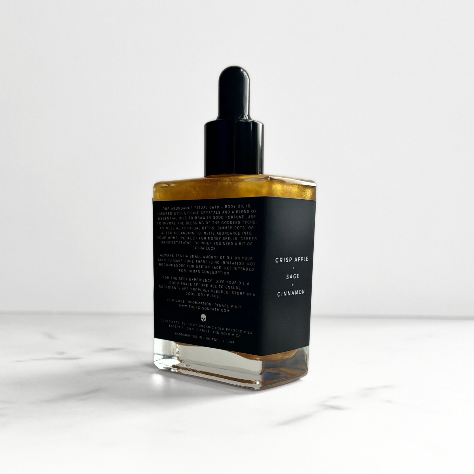 The Wheel | Abundance Ritual Bath + Body Oil – The Poison Path